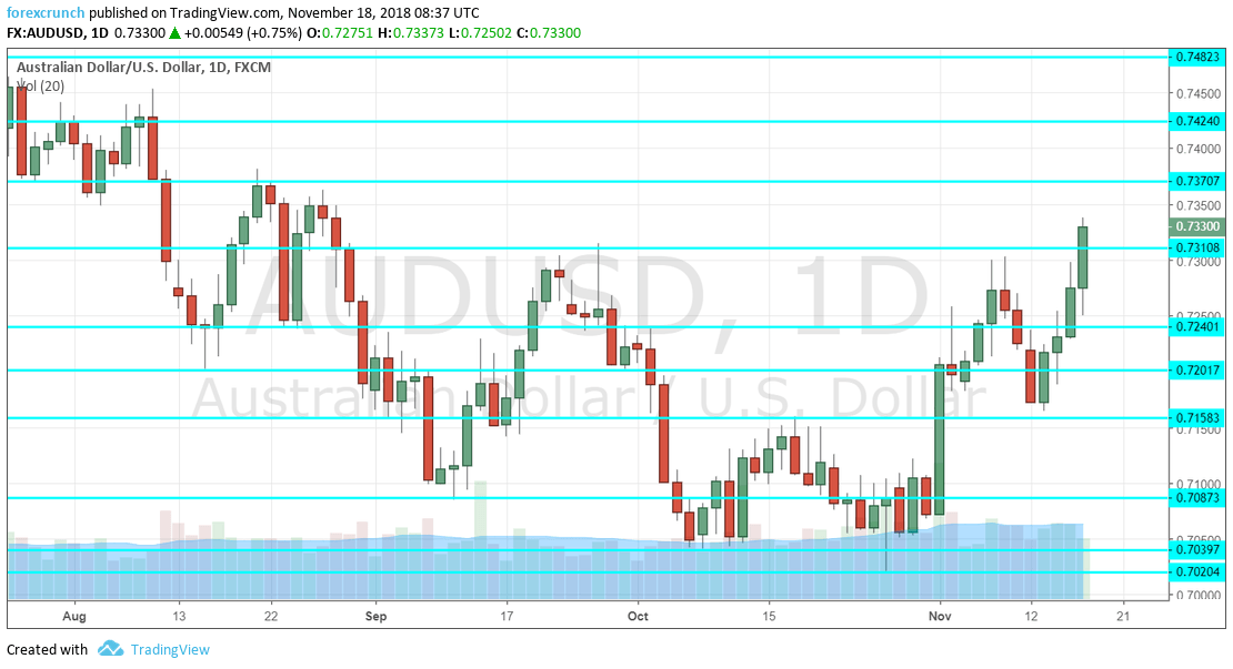 AUD/USD Forecast November 19-23 - Reasons to rise - Forex Crunch
